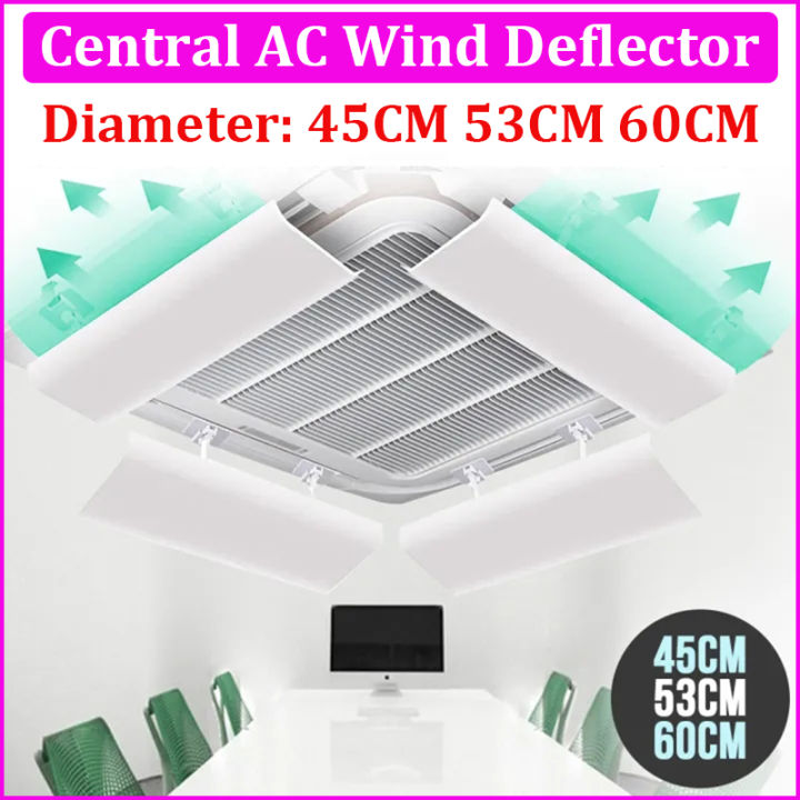Central Aircon Cassette Wind Deflector Ceiling Air Conditioner Airflow ...