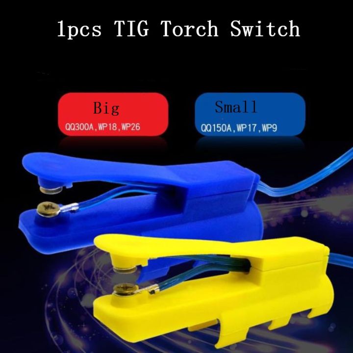 Gracekarin Blue & Yellow TIG Torch Switch Core with High Sensitivity QQ ...