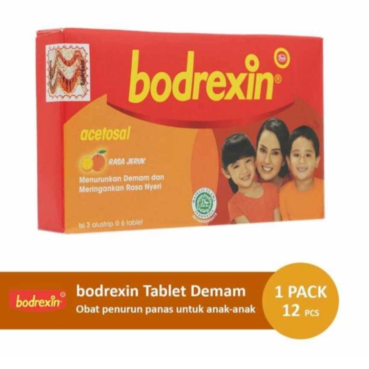 Bodrexin [3 Strip 6 Tablet/Box] | Lazada Indonesia