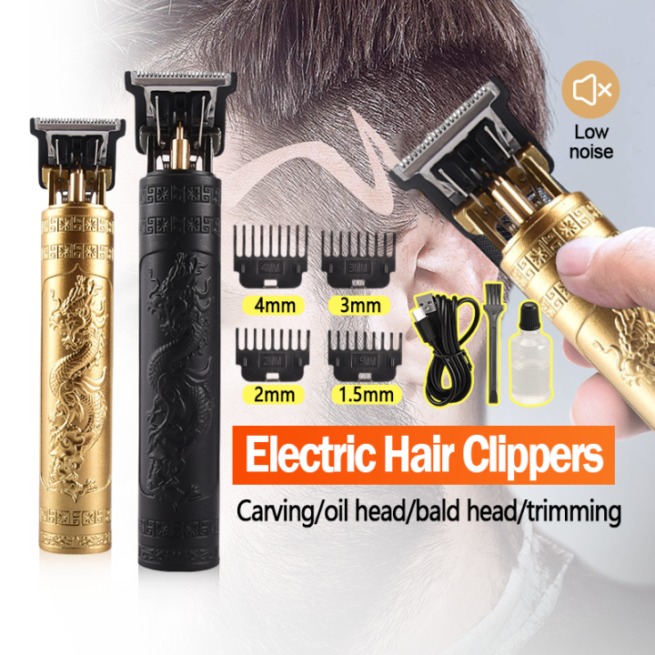 Professional Hair Clippers Haircut Hair Clipper Rechargeable Razor Hair ...