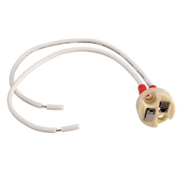 MR16/GU5.3 Socket Halogen LED Bulb Holder Base Ceramic Cable Main Wire ...