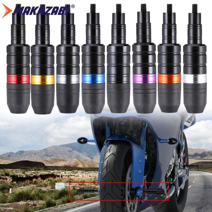 2 PCS 8mm Motorcycle Anti Falling Rod Scooter Motorbike Bar CNC ...