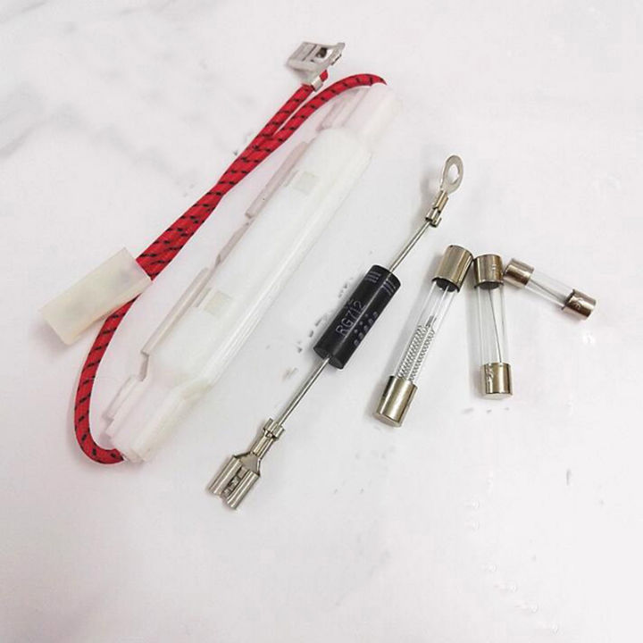 Microwave Oven Parts Power Fuse Tube with Shell High Voltage Components ...