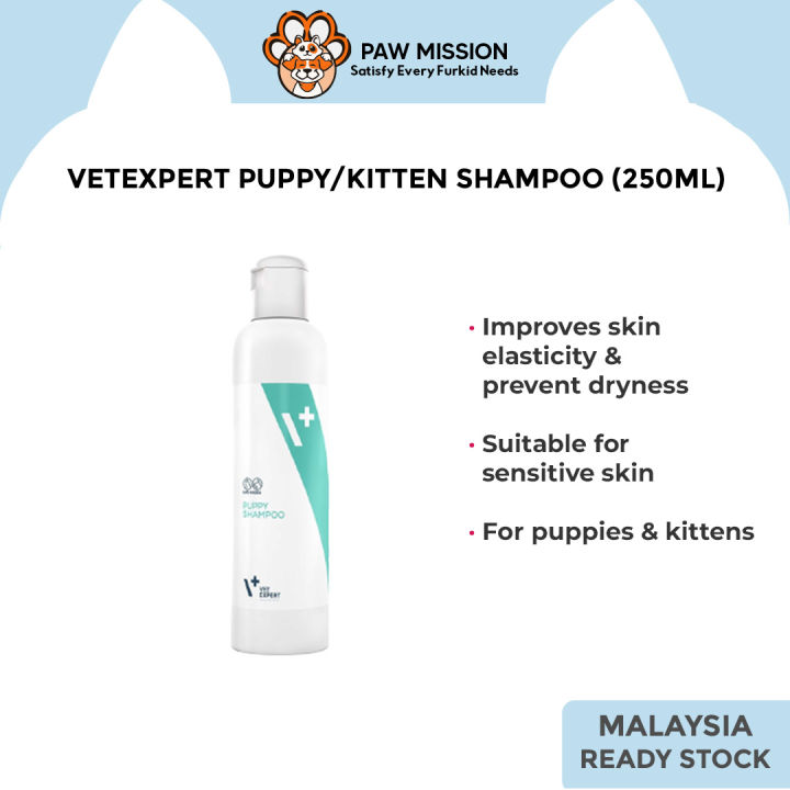 VetExpert Puppy and Kitten Shampoo 250ml | Lazada