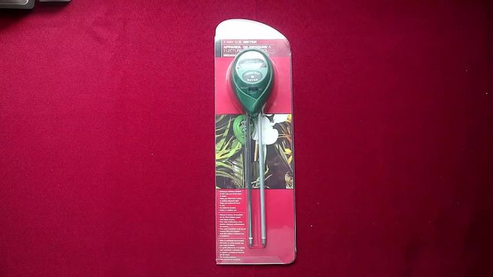Soil Acidometer Flowers and Plants Soil Moisture Detector Light ph ...