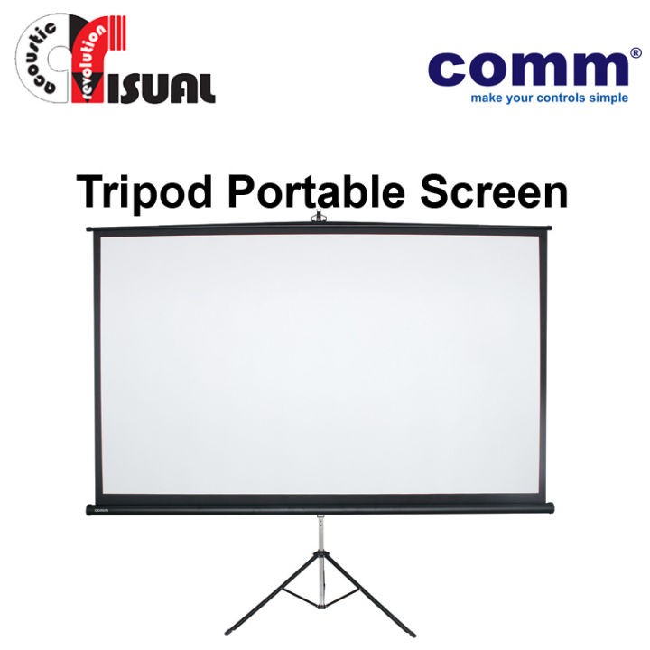 comm Tripod Portable Projector Screen | Lazada Singapore