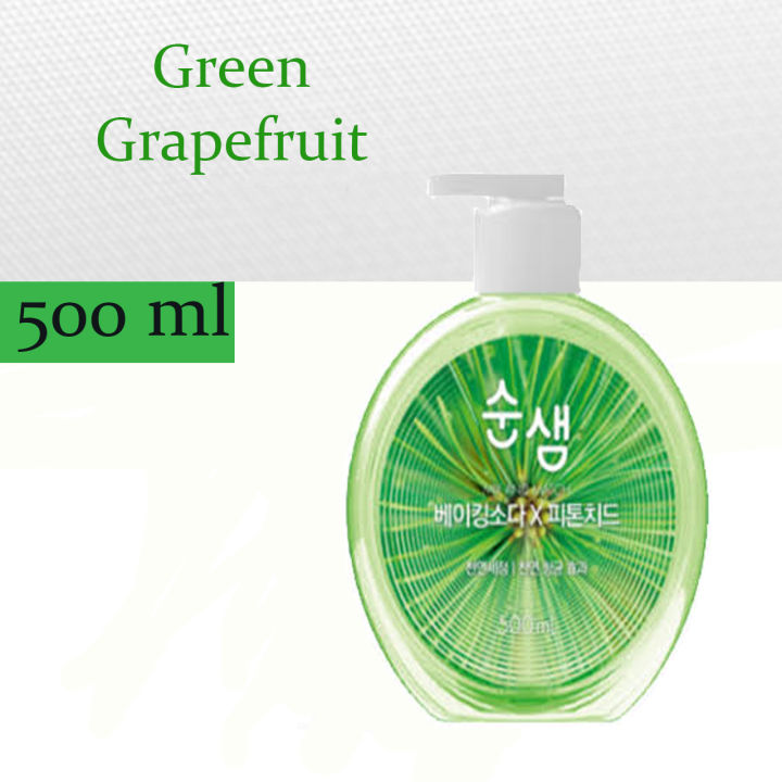 Aekyung Korea Mix Match Dishwashing Detergent Citric Acid Grapefruit ...