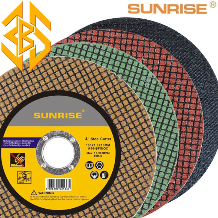 Sunrise Cutting Disc Heavy Duty 4 inches super-thin high quality 4ply ...