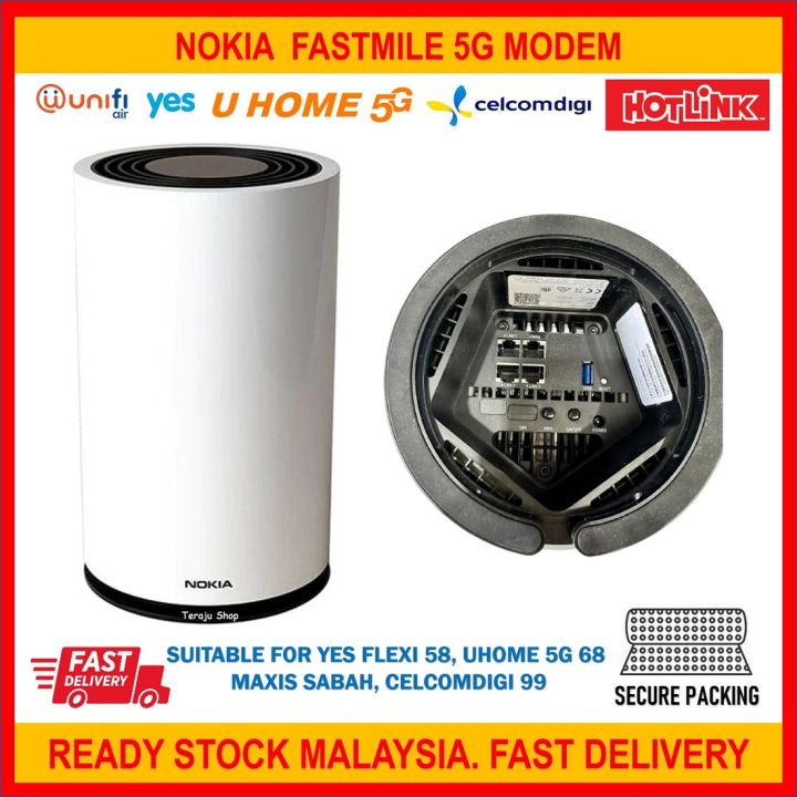 Nokia FastMile 1 & 3 5G Modem Unlocked NSA SA Sim Router Gateway CPE ...
