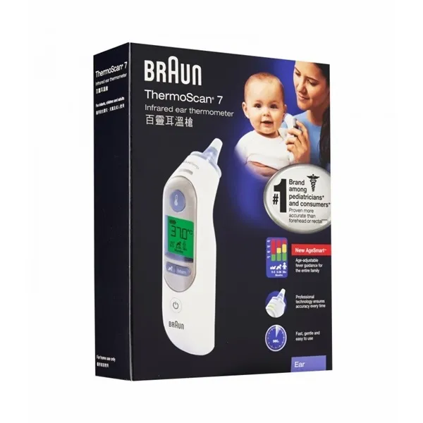 [Singapore Authorized Retailer] Braun Thermoscan Ear Thermometer 7 ...