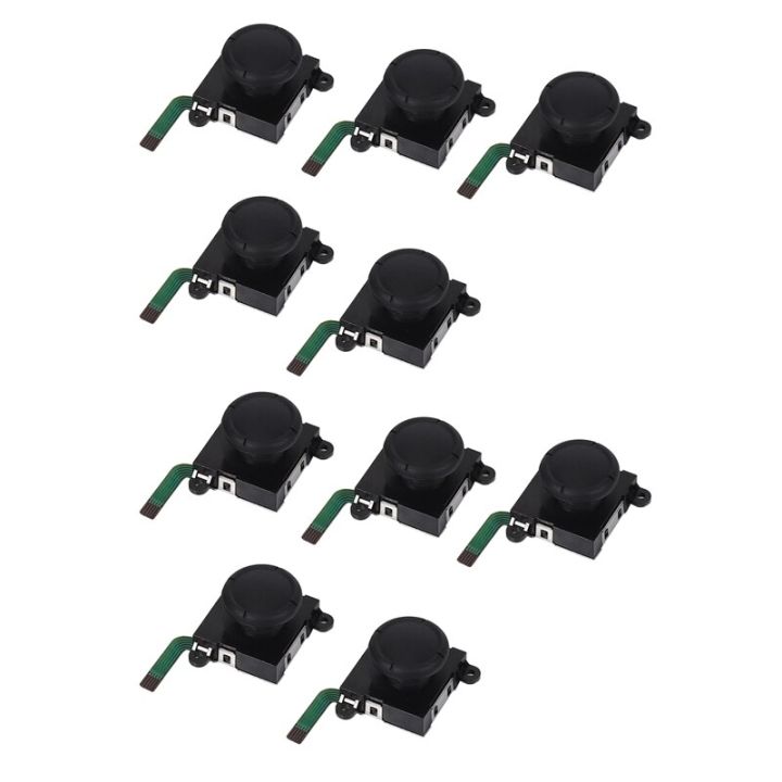 10Pcs Replacement 3D Analog Rocker Joy Stick For Nintendo Switch ...