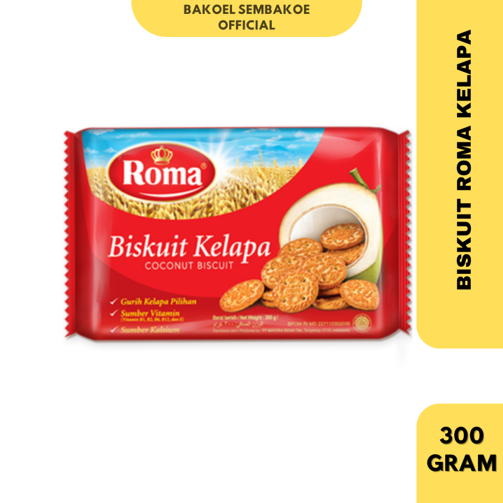 ROMA Biskuit Kelapa | Lazada Indonesia