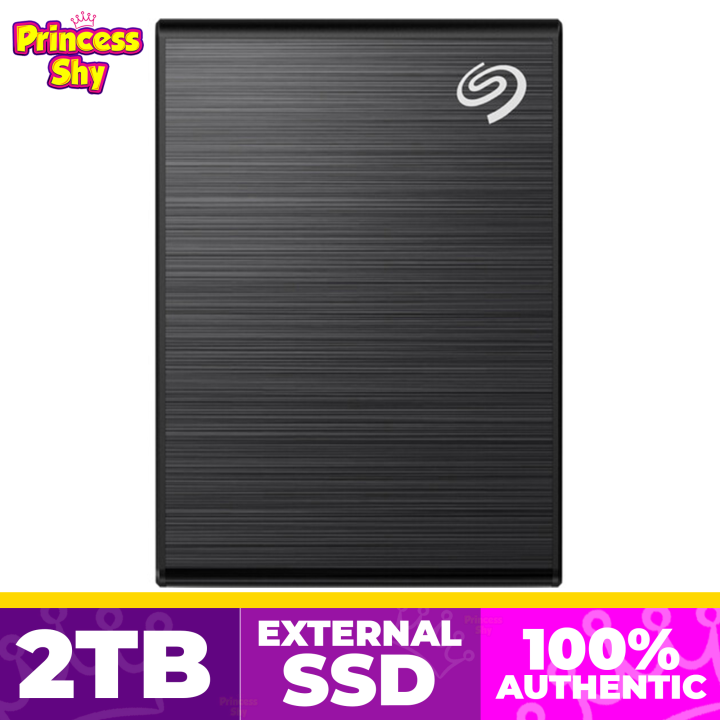 Seagate 2TB One Touch USB 3.2 Gen 2 External Solid State Drive SSD ...