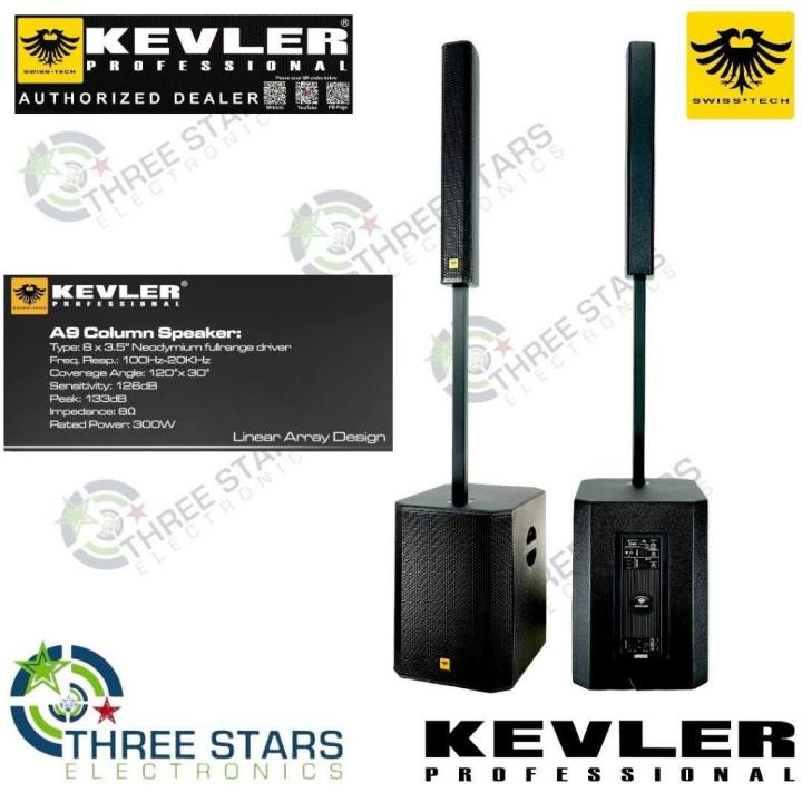 Kevler Professional A9 Column Speakers Active Subwoofer | Lazada PH
