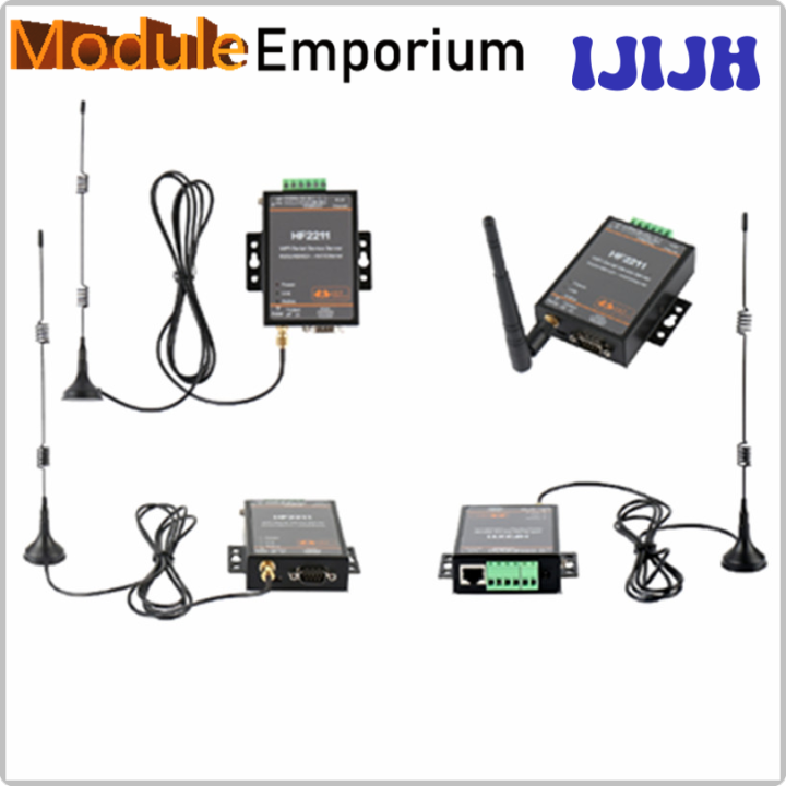 IJIJH IOT Device Industrial Modbus Serial RS232 RS485 RS422 to WiFi ...