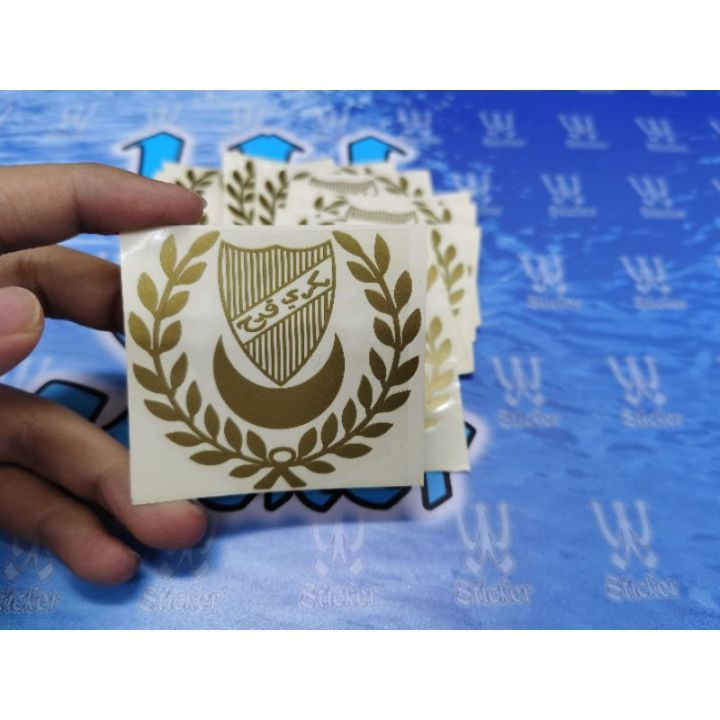 sticker logo kedah gold | Lazada