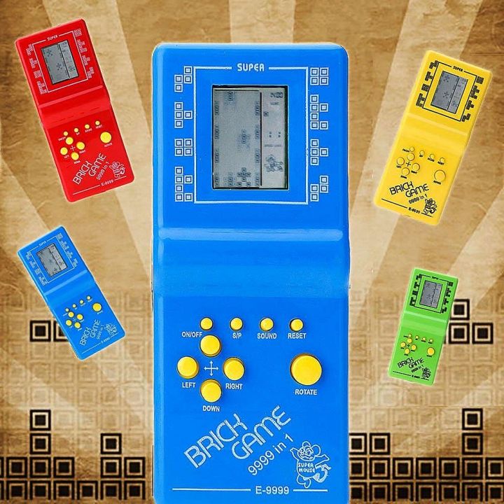 Ready Stock 9999 in 1 Tetris Brick Games Classic Retro Nostalgic ...