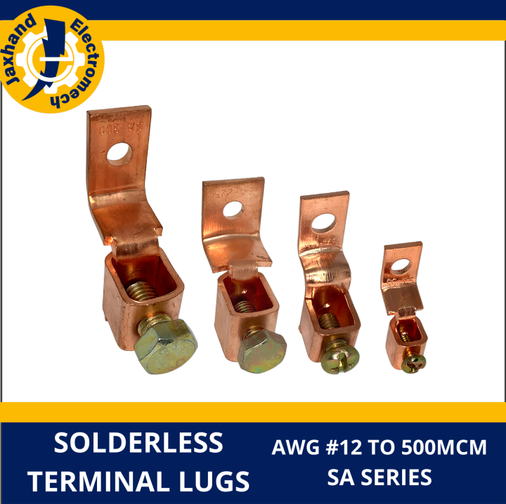 Solderless Terminal Lugs AWG#12 to 500MCM | Lazada PH