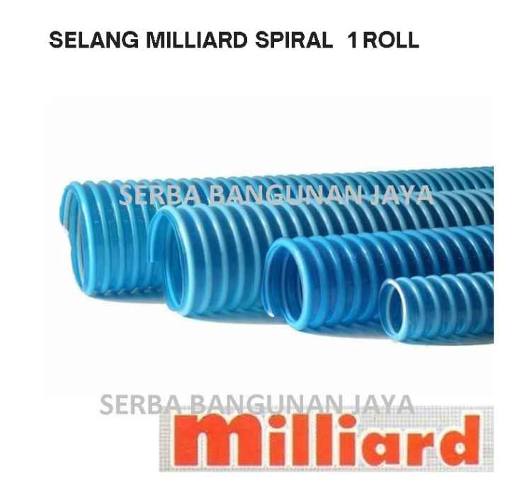 SELANG MILLIARD SPIRAL 12" ( 6 meter ) 1 ROLL | Lazada Indonesia
