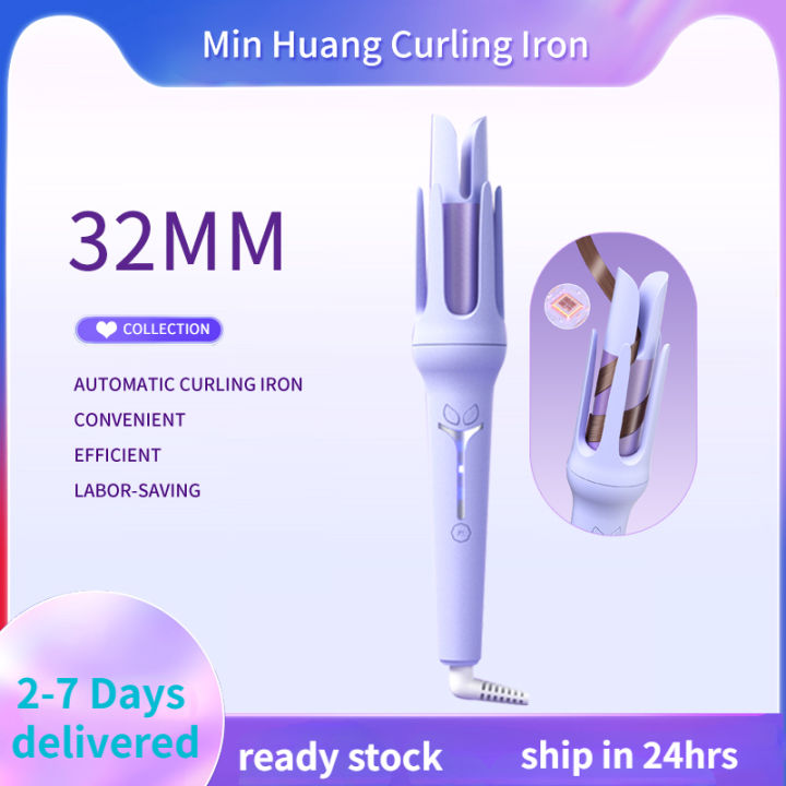 32MM Automatic Curler Without Damaging Hair, Large Wave Electric ...