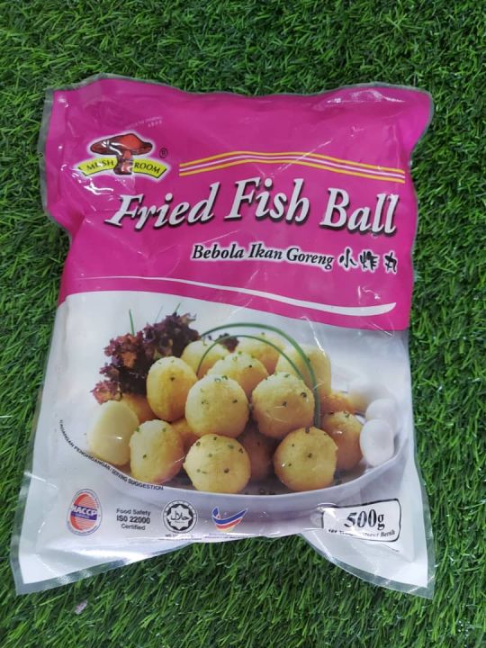 QL MUSHROOM FRIED FISH BALL 小炸丸 500G | Lazada
