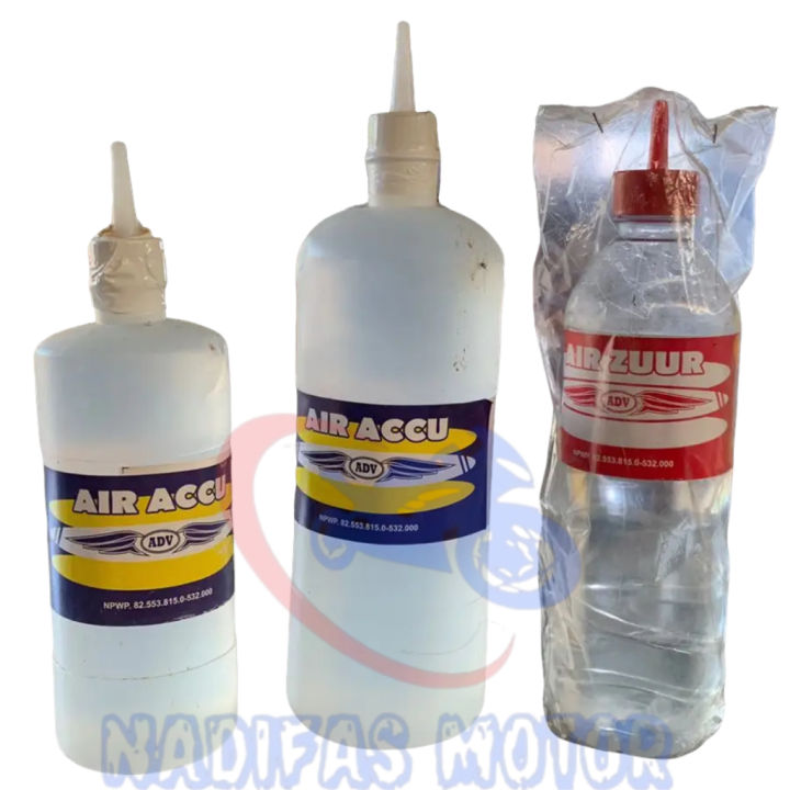 Air Accu / Aki Zuur Merk ADV / GRACE Original 600ml & 1 Liter | Lazada ...