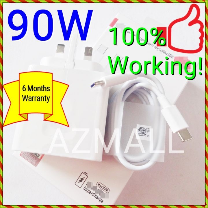 (90W) 20V/4.5A Laptop Charger PD Adapter Type C to C Cable Set for ...