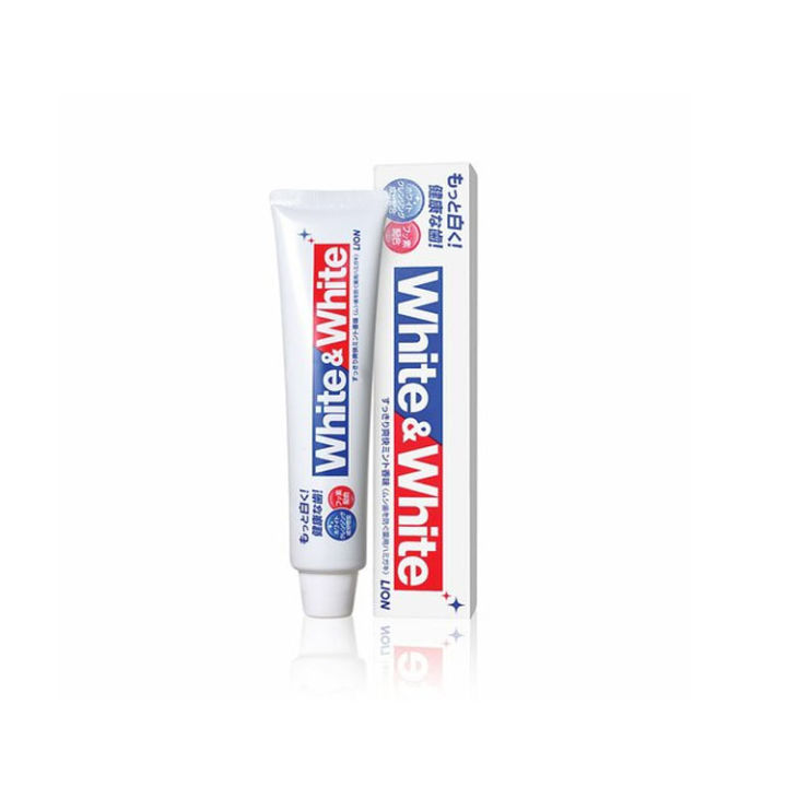 LION White & White Whitening Toothpaste 150g | Lazada PH