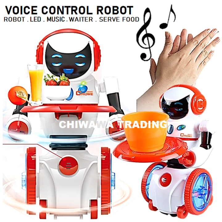 Electronic Voice Control Robot Sound Induction Food Delivery CROWE Hero ...