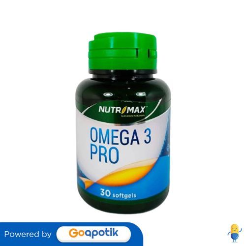 Nutrimax Omega 3 Pro Botol 30 Kapsul | Lazada Indonesia
