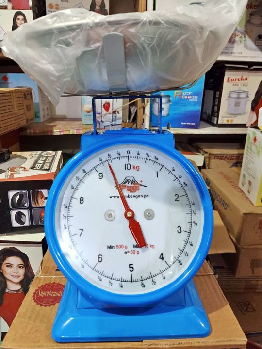 ORIGINAL Fuji scale 10kg WEIGHING SCALE Small pan, Big Pan or Flat Pan ...