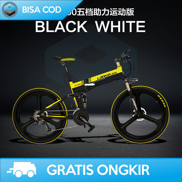 SEPEDA LISTRIK MODEL XT750 PERALATAN SEPEDA GUNUNG PORTABLE DEWASA ...
