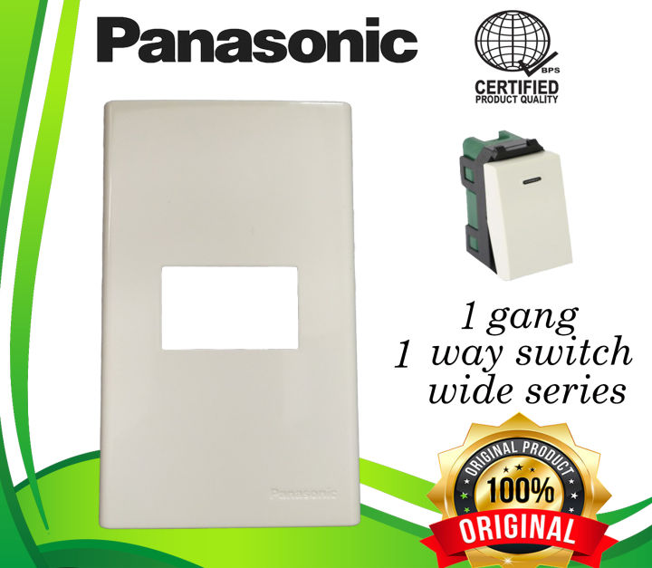 PANASONIC1 1 gang 1 way switch Wide Series Heavy Duty (Original ...