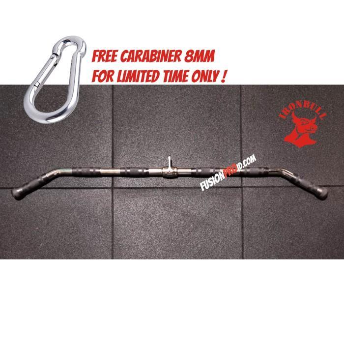 PULL DOWN PULLDOWN LAT BAR HANDLE BAR CABLE ATTACHMENT GYM IRON BULL ...