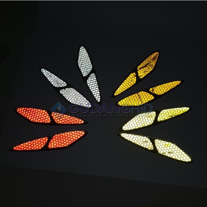 Sticker Mata Kucing Stiker Decal Safety Warning Reflective Scotchlite ...