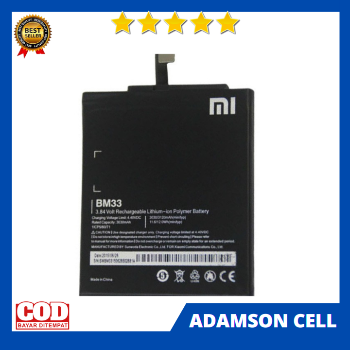BATERAI MI 4I/BM33 ORIGINAL | Lazada Indonesia