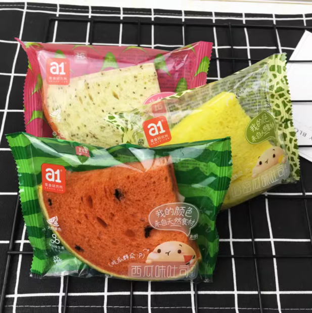 Watermelon Toast Bread 480g Breakfast Nutrition Bread Snack Pastry ...