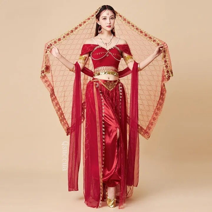 New China Dunhuang Feitian Dance Costume Set Women Western Regions ...