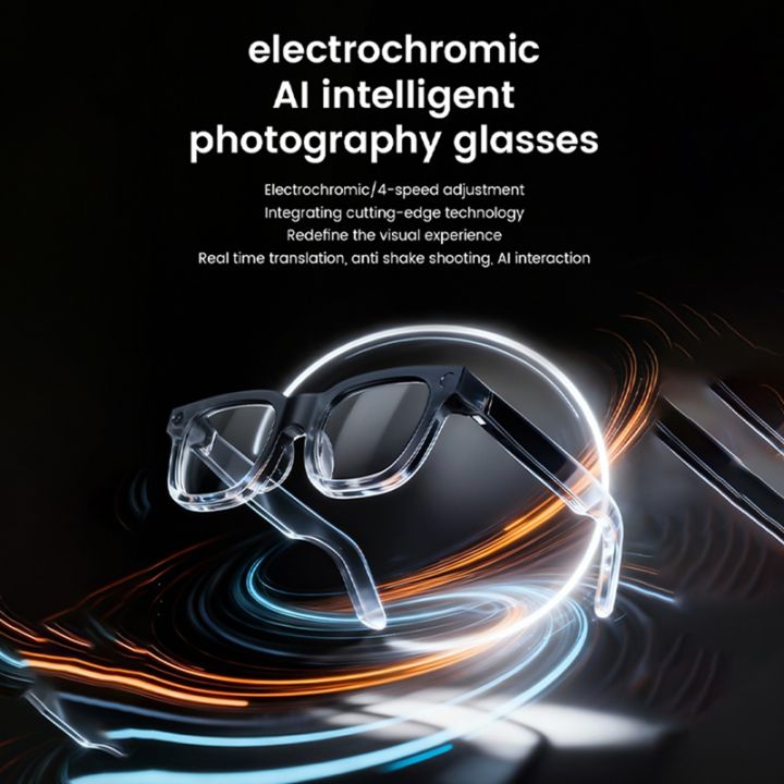 【Latest model】2026 Smart Glasses HD Photo Video OpenAI Record ...