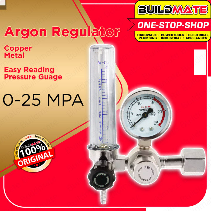 Argon Regulator For Welding Copper Metal 0-25MPA High Quality Heavy ...