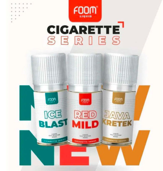 Foom Salt Cigarette Series 30ML Liquid Saltnic For Pod Vape | Lazada ...