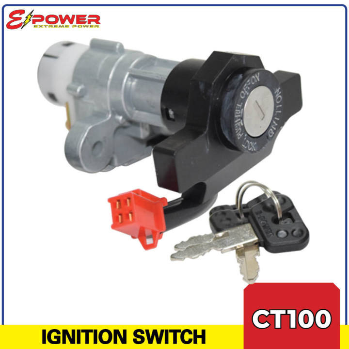 Kawasaki CT100 E-Power Ignition Switch / Main Switch & Key Set | Lazada PH