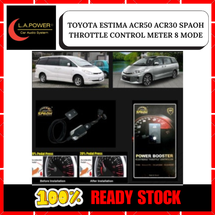 TOYOTA ESTIMA ACR50 ACR30 SPAOH THROTTLE CONTROL METER 8 MODE | Lazada