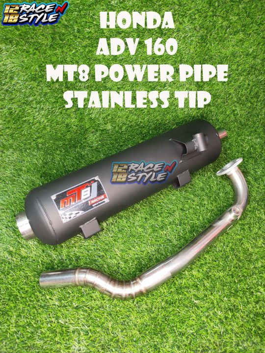 MT8 PIPE HONDA ADV 160 STAINLESS TIP POWER PIPE ORIG THAILAND | Lazada PH