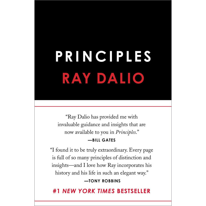 Principles: Life and Work by Ray Dalio | Lazada