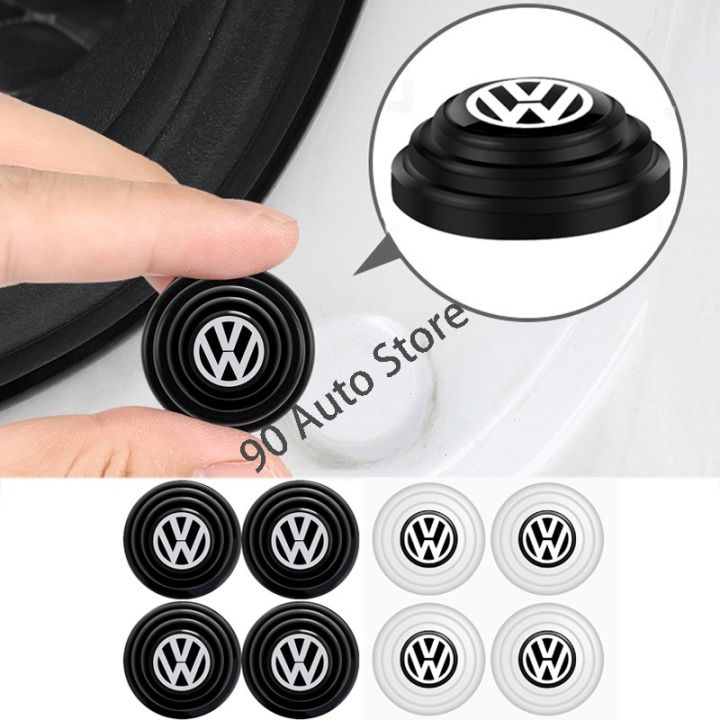 HYS 4pcs Modified Car Door Shock Absorber Auto Hood Trunk Thickening ...