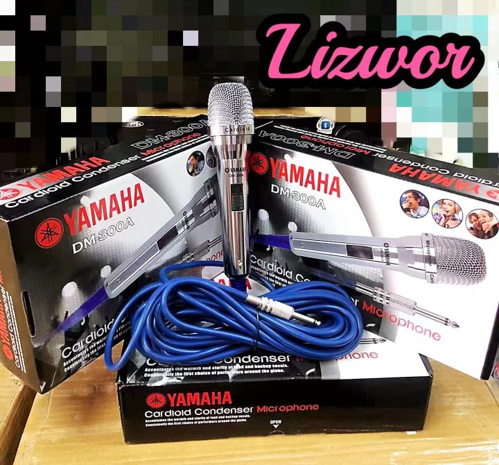 YAMAHA DM-300A DYNAMIC WIRED MICROPHONE | Lazada PH