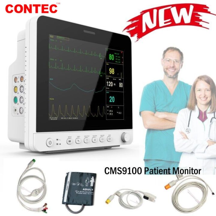 CONTEC CMS9100 Patient Monitor ICU Vital Signs 12.1 inch ICU Vital ...