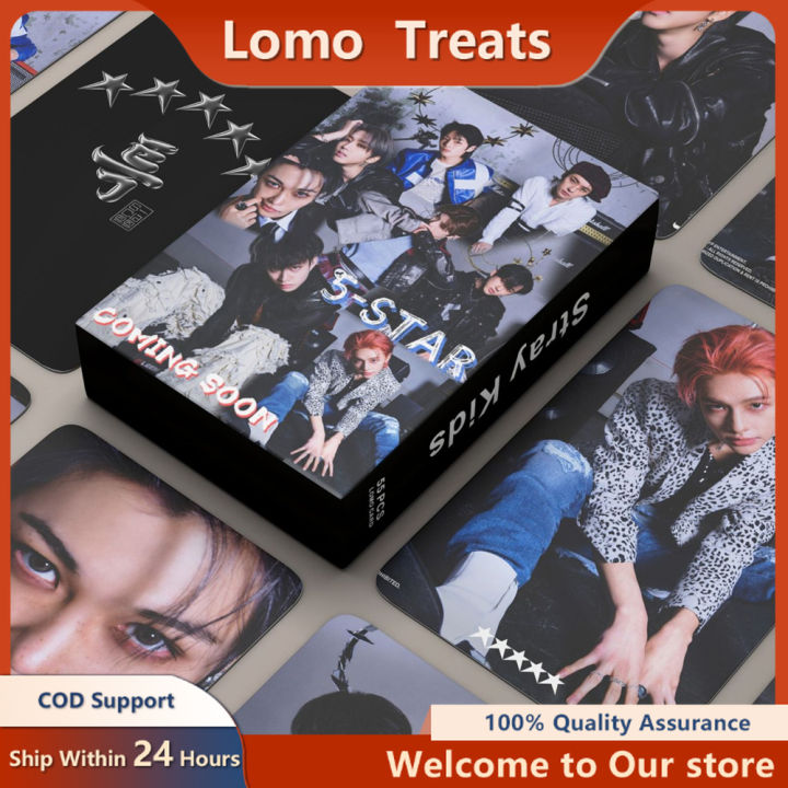 55Pcs/Box Stray Kids Photocards The Sound Photocard Mini World Album ...
