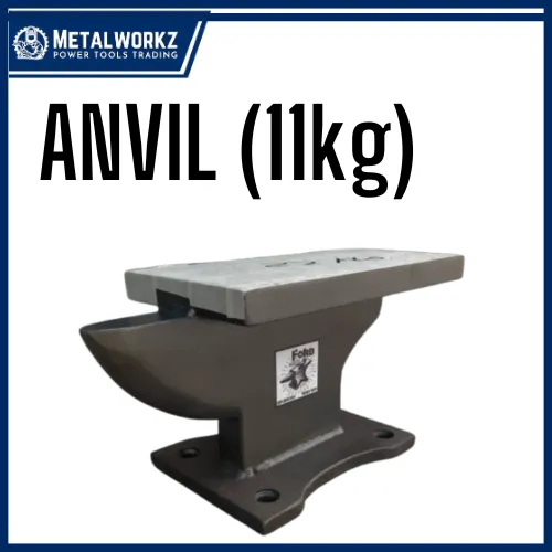 METALWORKZ || Anvil heavy duty Pure steel 11kg Silver Lifetime warranty ...
